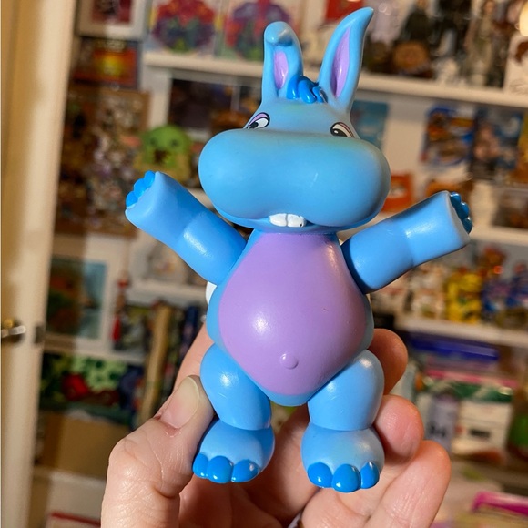 Disney | Toys | Vintage Hasbro Wuzzles Hoppopotamus Poseable Action ...